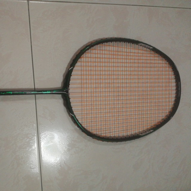 Maxbolt excalibur 80g,string yonex bg66-um 24lbs, Sports Equipment ...