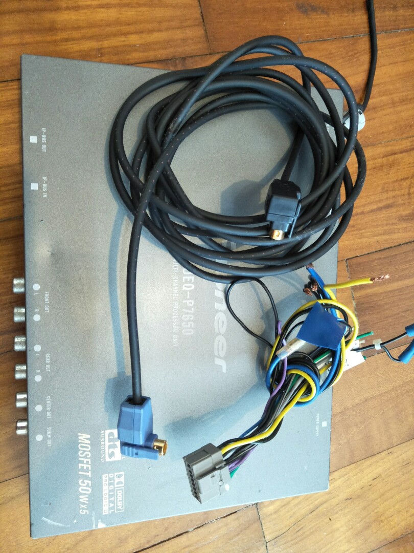 Pioneer-P7650 PROCESSOR, Car Accessories on Carousell
