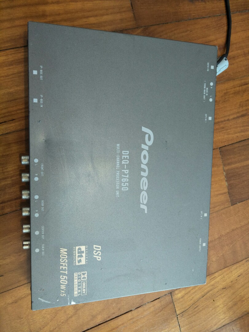 Pioneer-P7650 PROCESSOR, Car Accessories on Carousell