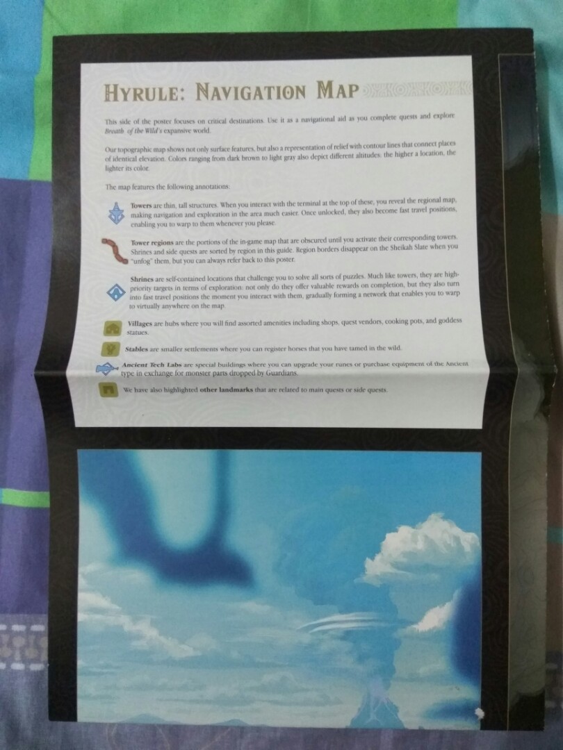 Zelda BOTW official guide book, Video Gaming, Video Game Consoles ...