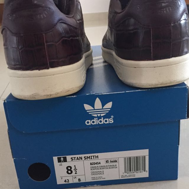 Adidas Original Stan Smith Croc Python limited Edition Us 8.5, Men's ...