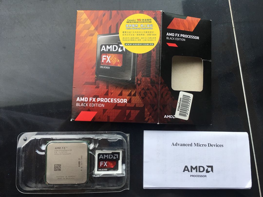 AMD FX unlocked black edition Processor, 電腦＆科技, 商務用科技產品 - Carousell