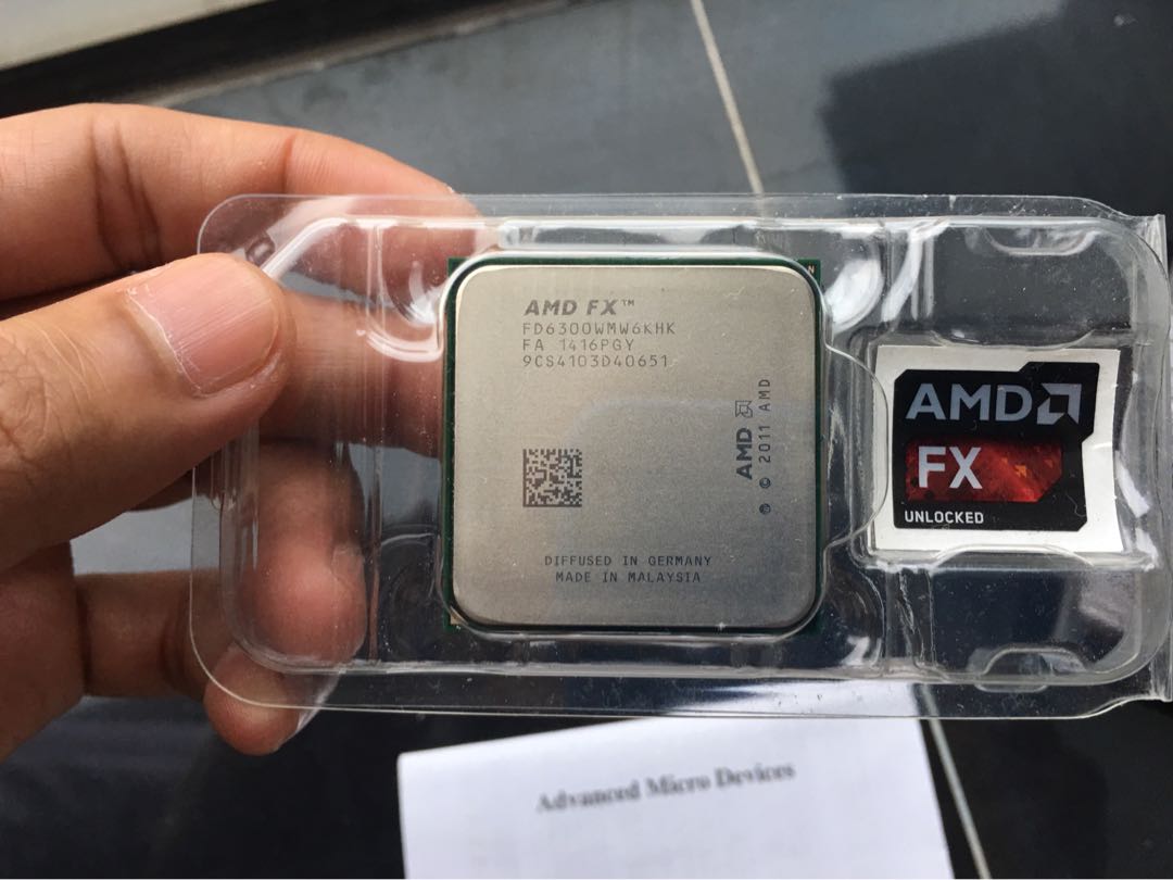 AMD FX unlocked black edition Processor, 電腦＆科技, 商務用科技產品 - Carousell