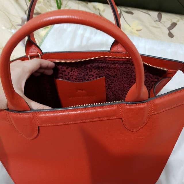 Authentic Longchamp Le Pliage Heritage (Terracotta), Luxury, Bags ...