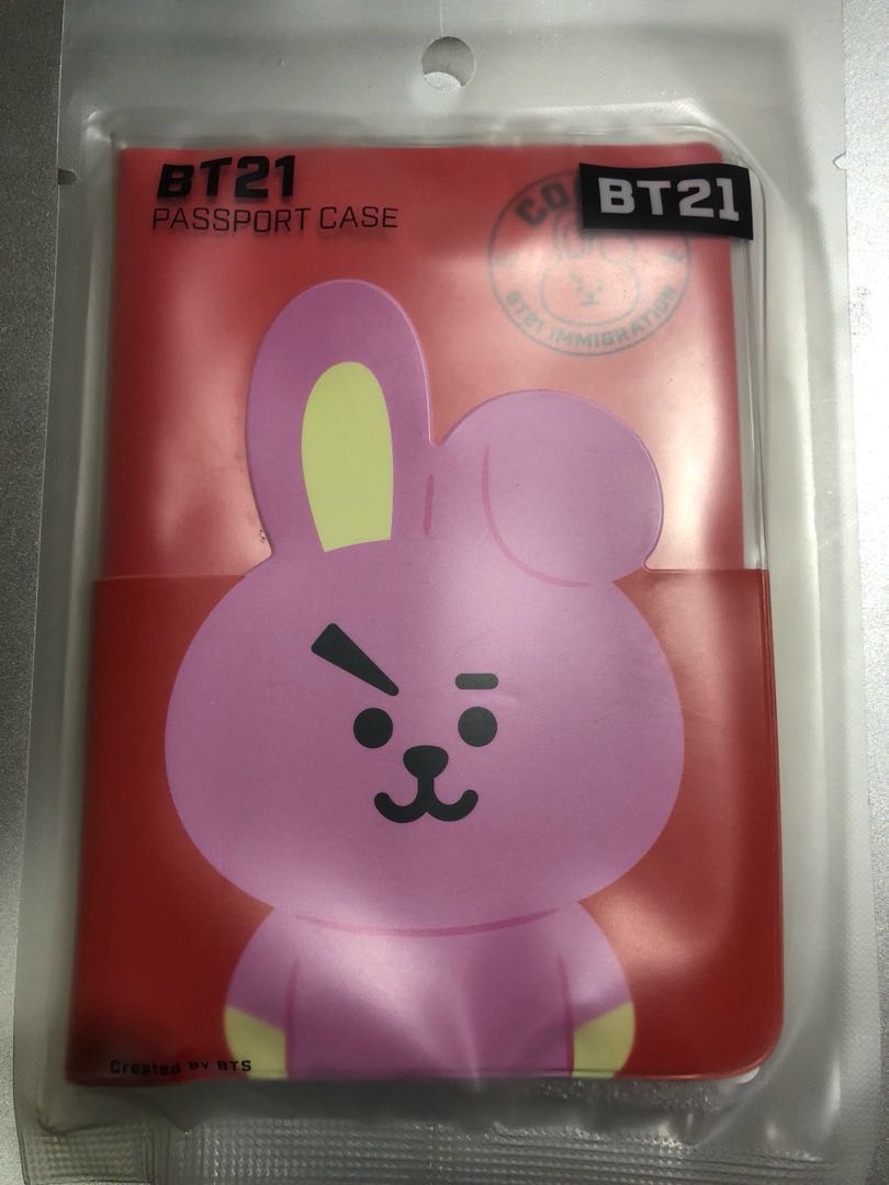 BT21 passport case, Women's Fashion, Watches & Accessories, Other ...