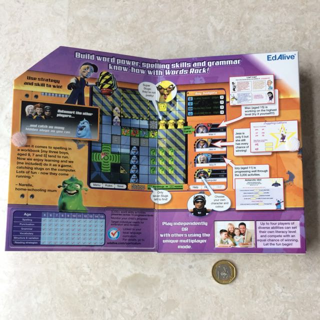 EdAlive Word Rocks v2 (Word Skills CD), Everything Else on Carousell