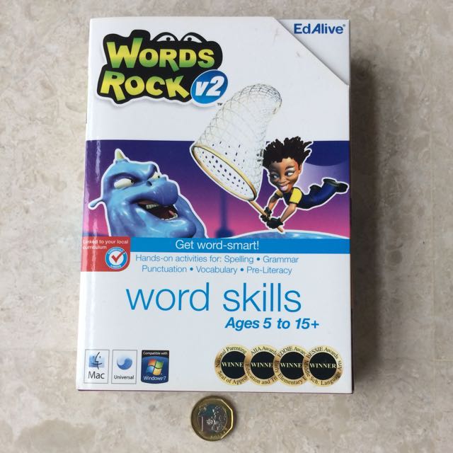 EdAlive Word Rocks v2 (Word Skills CD), Everything Else on Carousell