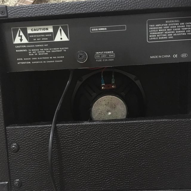 ELECTRIC GUITAR AMPLIFIER ADONIS, Hobbies & Toys, Music & Media ...