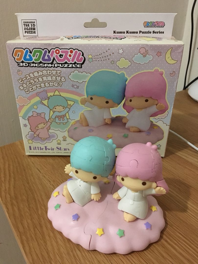 Ensky Artbox 3D Jigsaw Puzzle Little Twin Stars, Hobbies & Toys, Toys ...