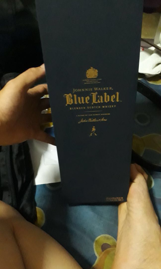 Martell VSOP & Johnnie Walker Blue Label, Food & Drinks, Alcoholic ...