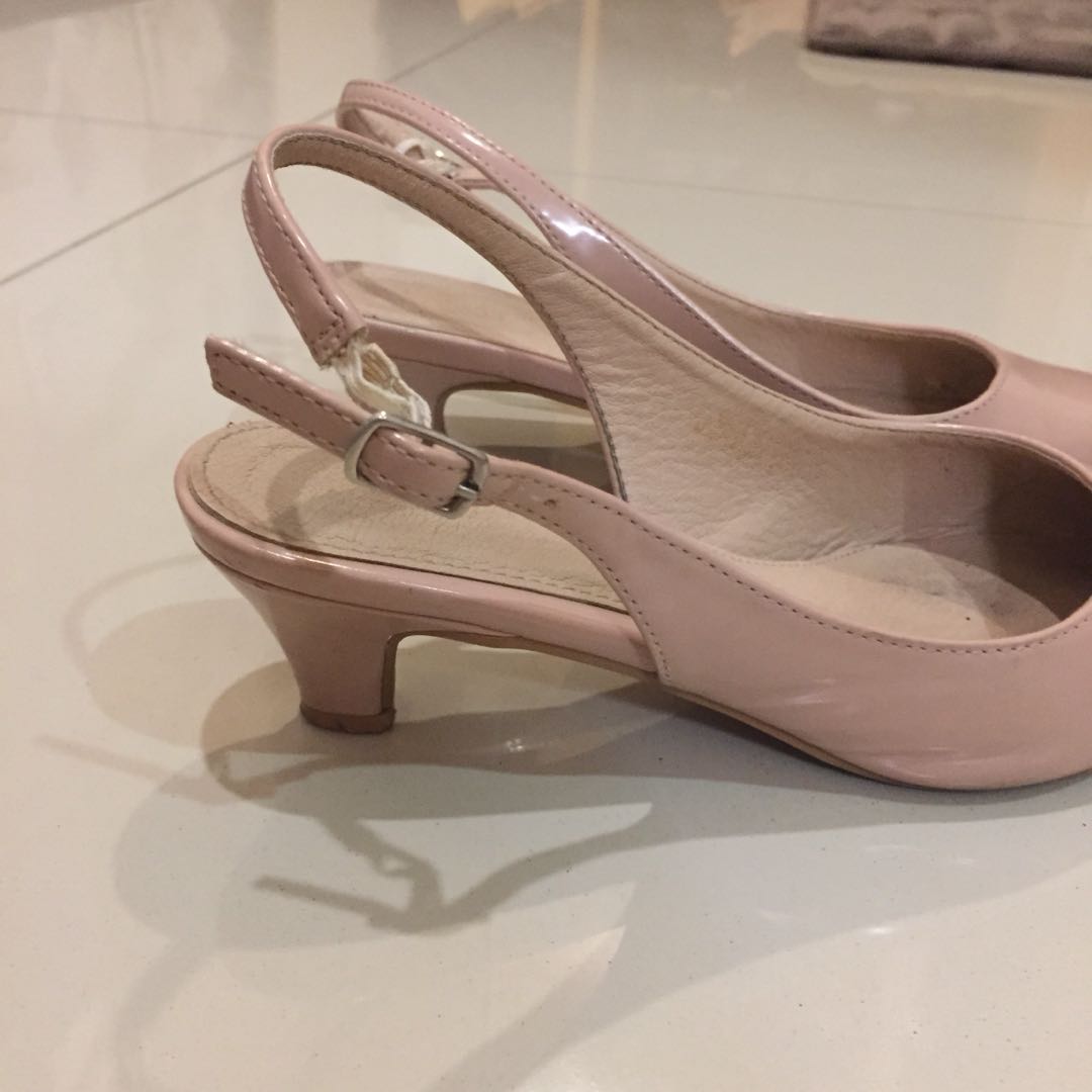 Mixxo Original Midi Heels Hak Sepatu Warna Kulit Elegan #123moveon ...