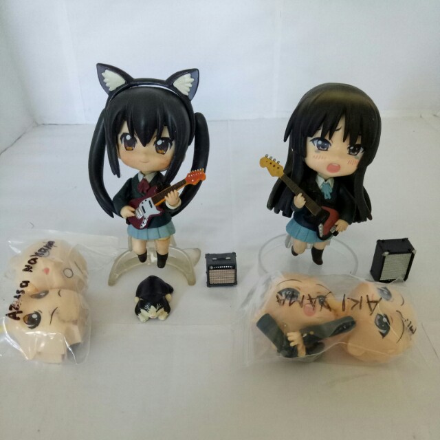 Nendoroid Mio Akiyama and Azusa Nakano, Hobbies & Toys, Toys & Games on ...