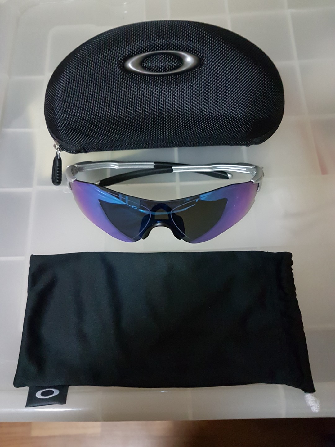 Oakley EV Zero Path Silver, Sports Equipment, Bicycles & Parts, Parts ...