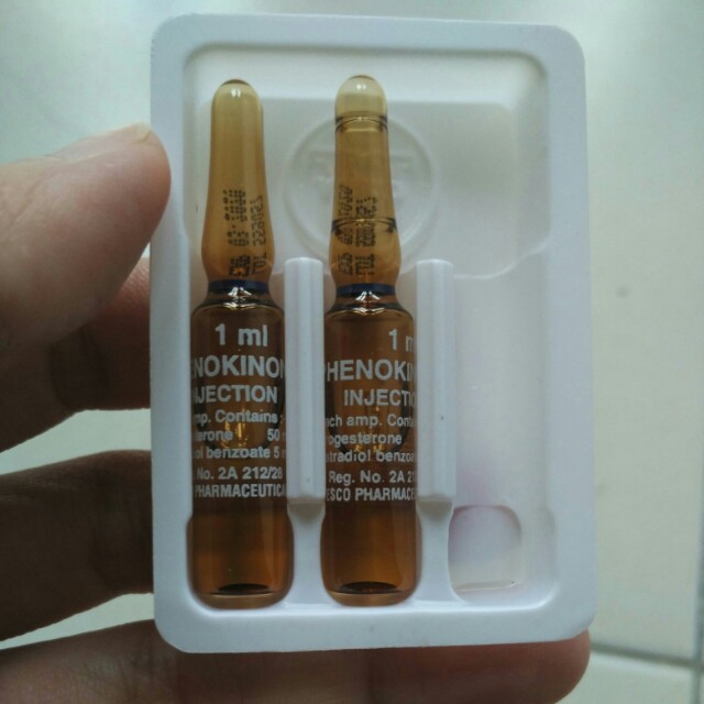 Oestradiol Benzoate & Phenokinon Injection, Beauty & Personal Care ...