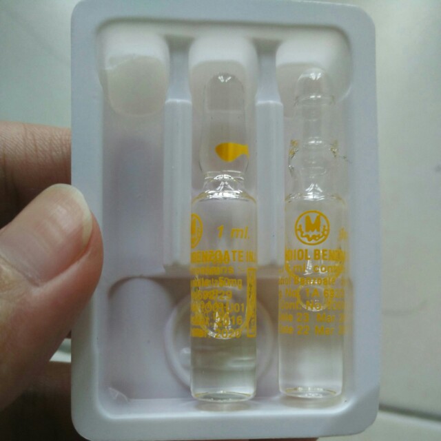 Oestradiol Benzoate & Phenokinon Injection, Beauty & Personal Care ...