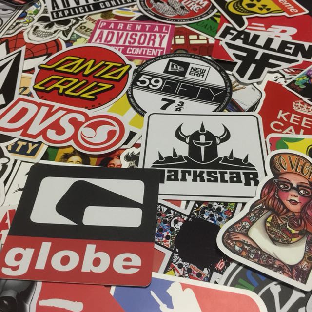 Sticker waterproof High Quality Luggage Stickers - Streetwear brands ...