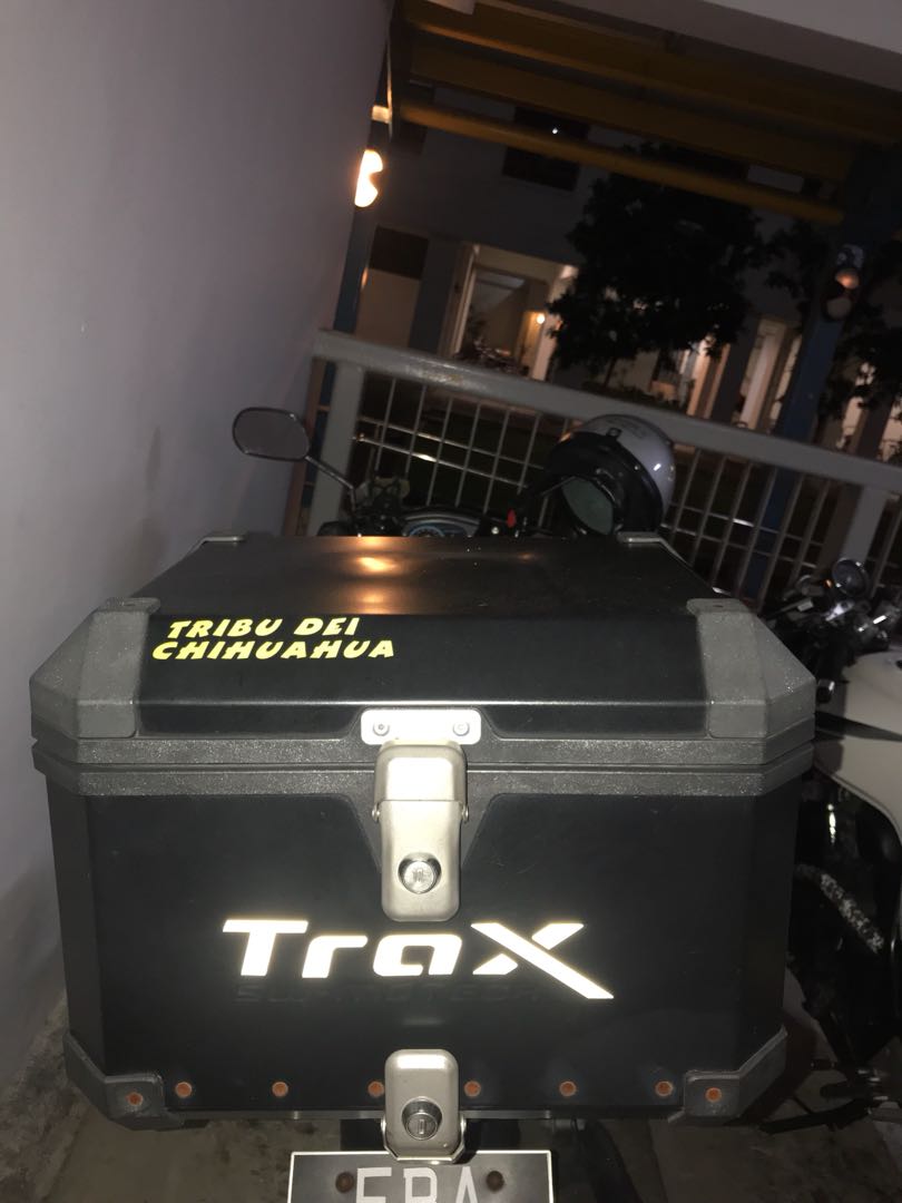 Trax box, Motorcycles, Motorcycle Accessories on Carousell