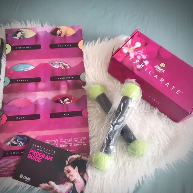 Zumba Kit, complete set, good as new, Sports Equipment, Other Sports ...