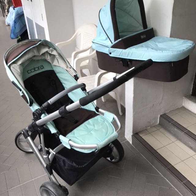 Branded baby stroller ABC Cobra, Babies & Kids, Going Out, Strollers on ...