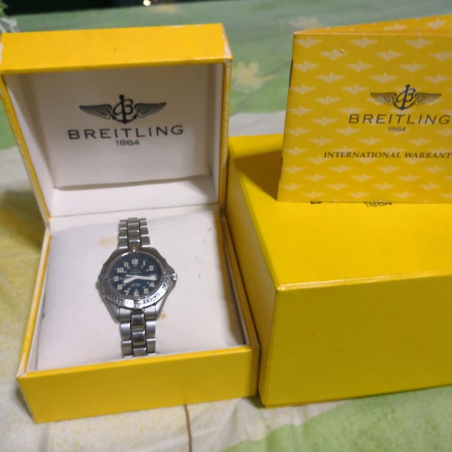Breitling Limited Edition RSAF Logo Watch, Luxury, Watches on Carousell