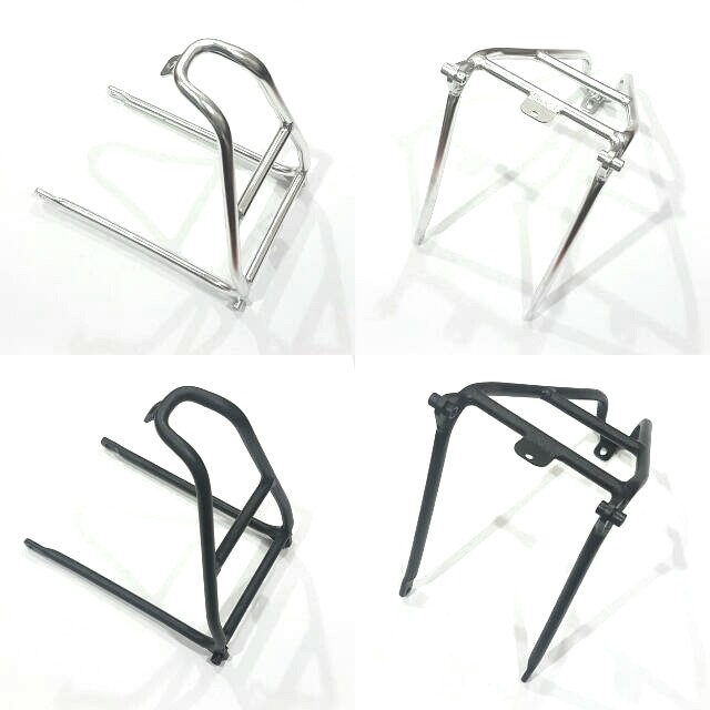 Brompton Q Easy Mini Rear Rack aluminum, Sports Equipment, Bicycles ...