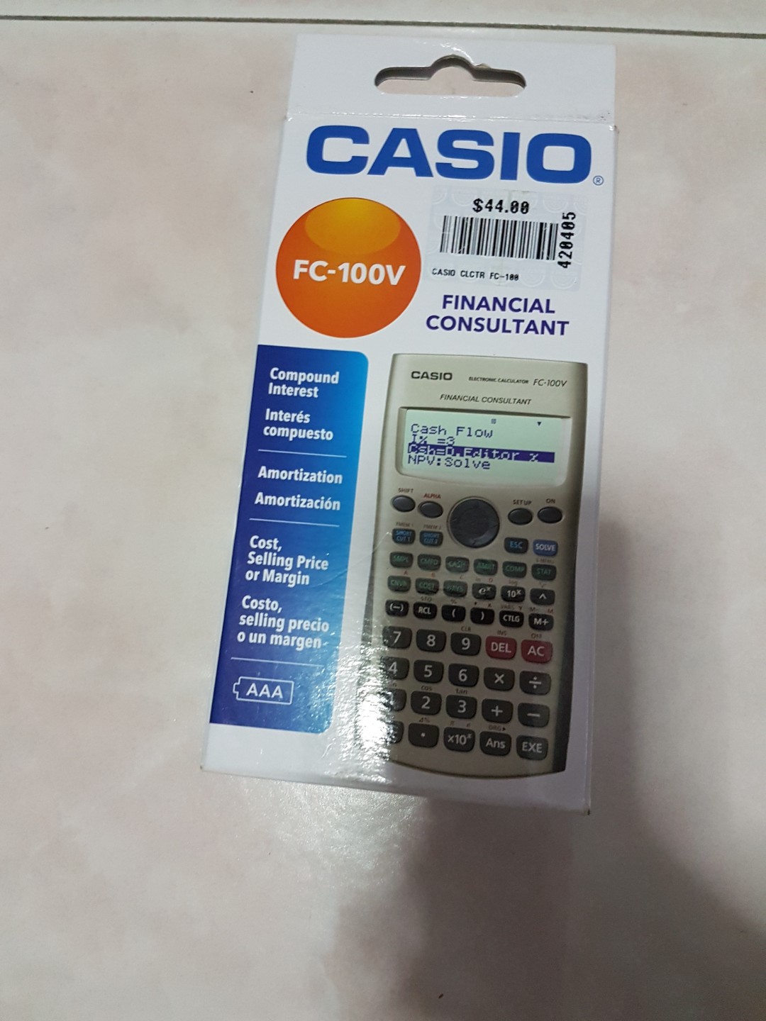 Casio Financial Calculator, Computers & Tech, Office & Business ...