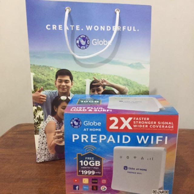 Globe At Home Prepaid WIFI Modem, Computers & Tech, Parts & Accessories ...