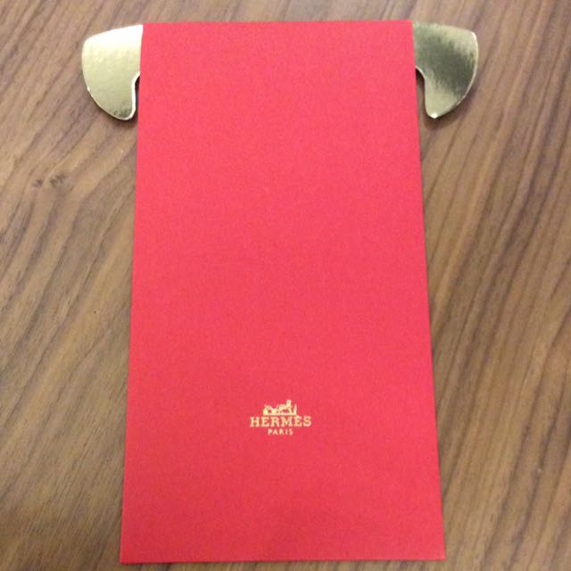 Hermes Red Packet CNY Dog Year 2018, Hobbies & Toys, Stationery & Craft ...