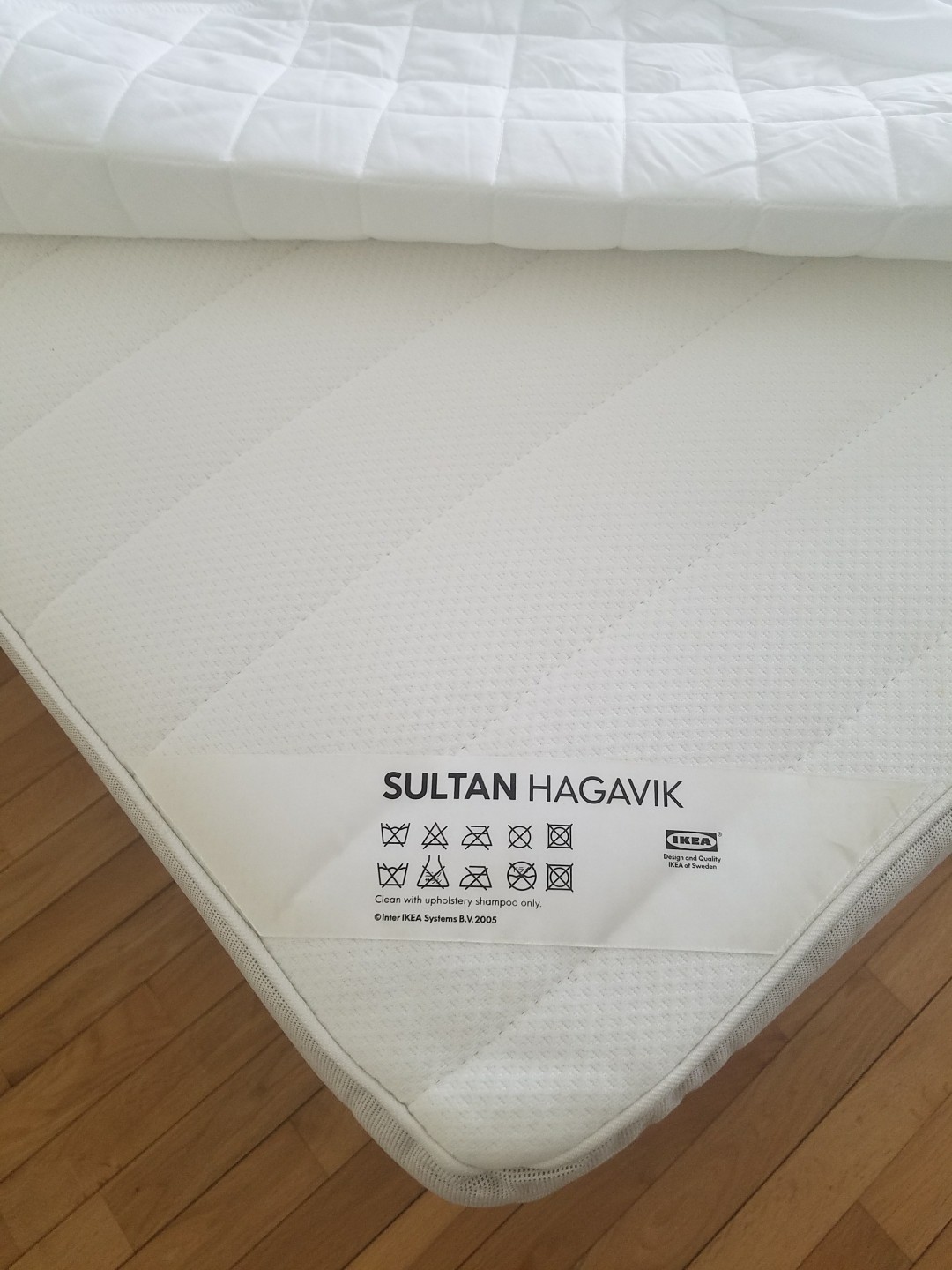 IKEA Spring Mattress, Base, and Wood Legs, Furniture & Home Living ...
