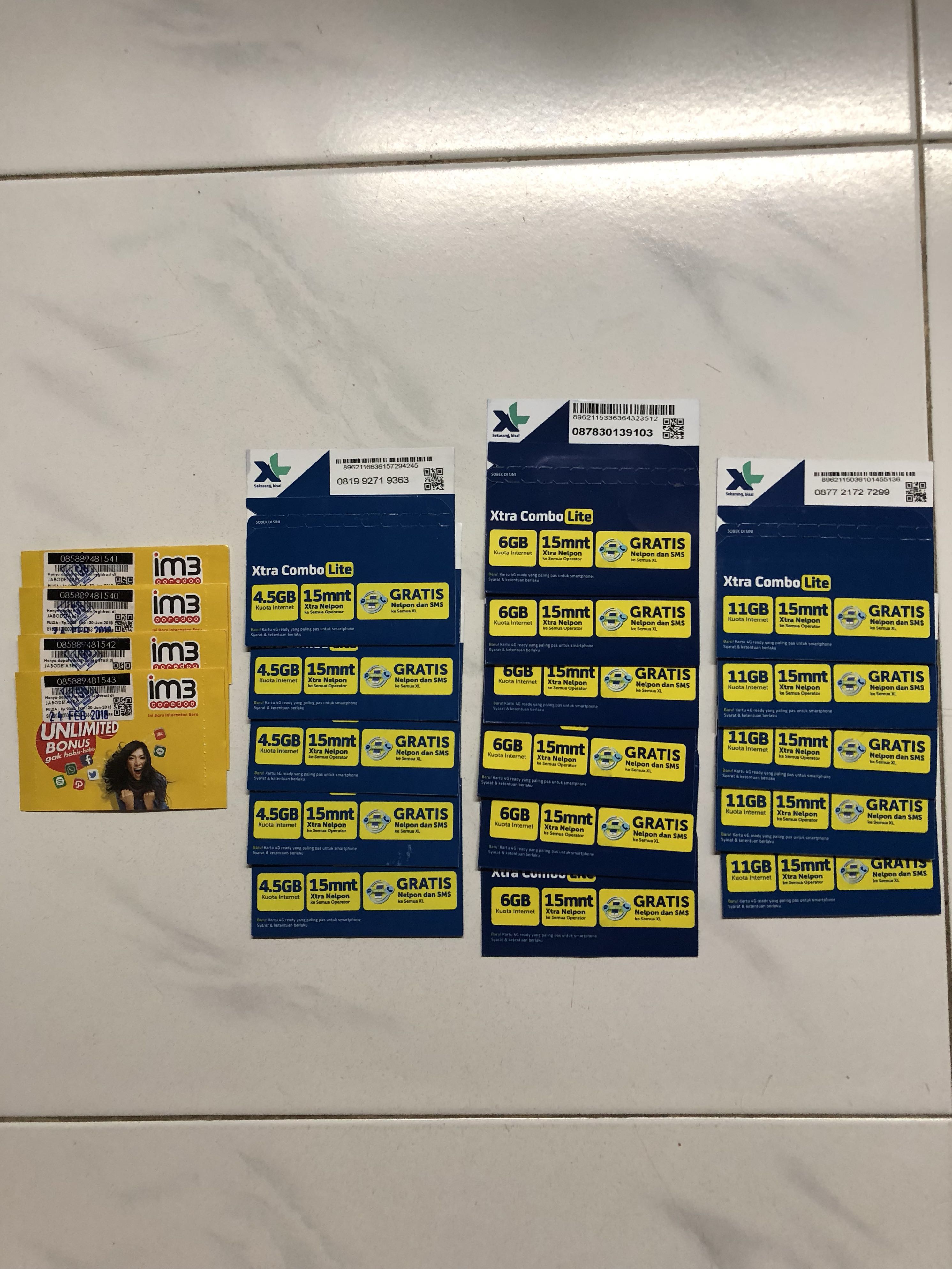 Indonesia SIM card Batam SIM card, Mobile Phones & Gadgets, Mobile ...