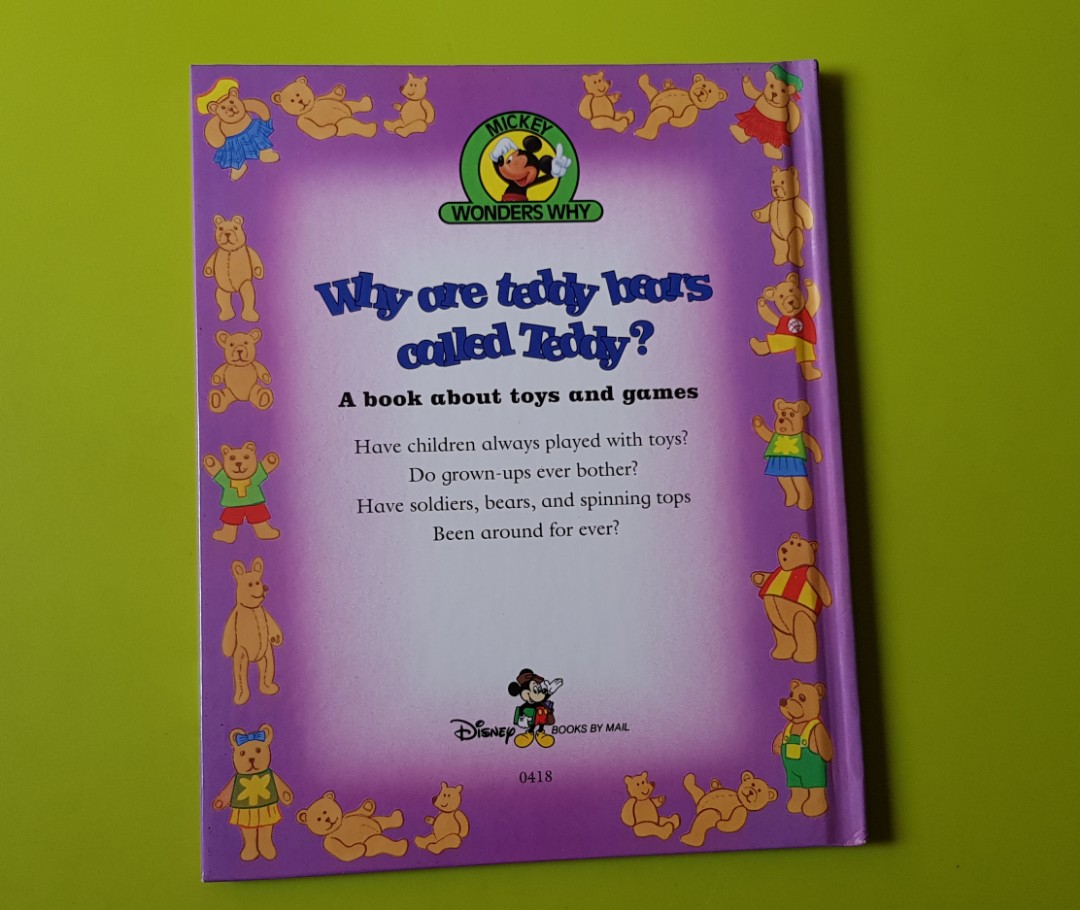 Mickey Wonders why series, Hobbies & Toys, Books & Magazines, Fiction ...