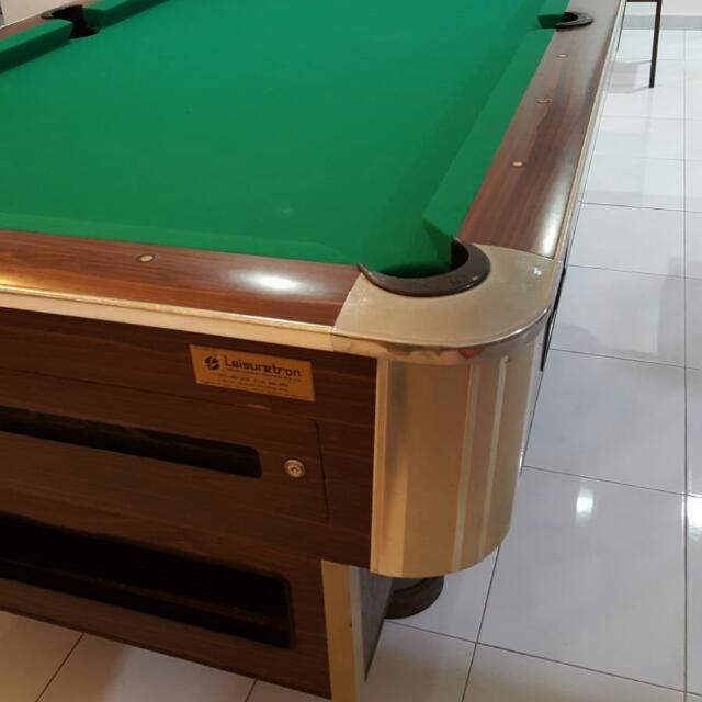 MURREY POOL TABLE, Sports Equipment, Sports & Games, Billiards ...