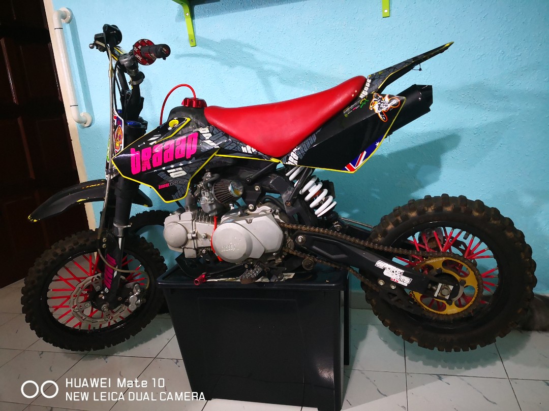 Pit Bike 110cc 4 stroke klx, Motorcycles, Motorcycles for Sale, Class 2 ...