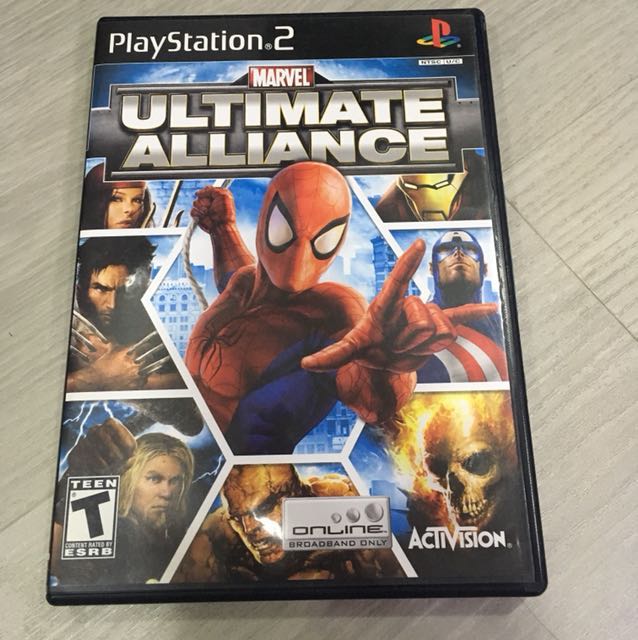 PS2 Marvel Ultimate Alliance, Video Gaming, Video Games, PlayStation on ...
