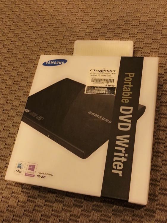 Samsung External Portable DVD Writer, Computers & Tech, Parts ...