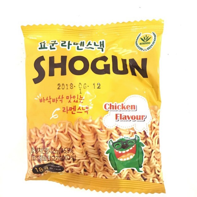 SHOGUN Mie Kremes Chicken Flavour, Makanan & Minuman, Snek di Carousell