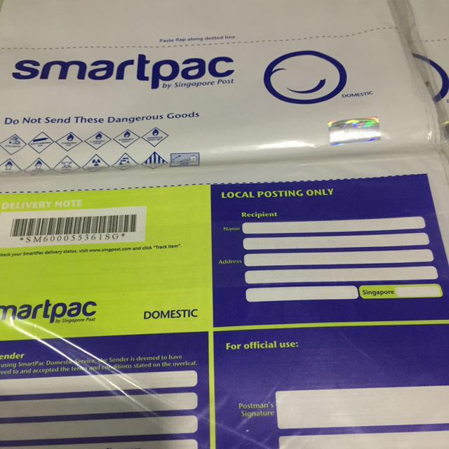 SMARTPAC 1KG Envelope Postage Paid, Home Services, Others on Carousell