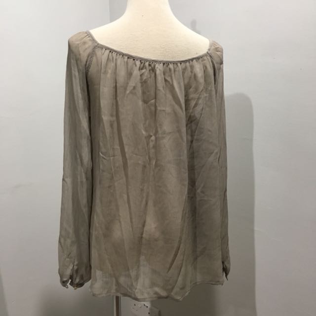 Vintage sheer top, Women's Fashion, Tops, Sleeveless on Carousell