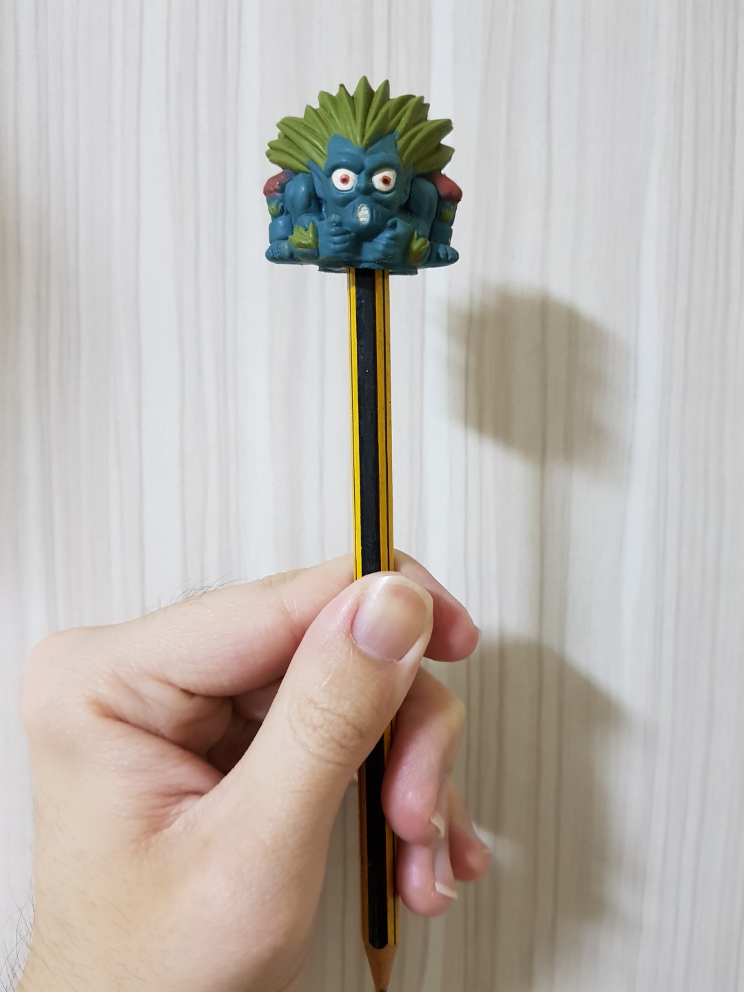 Vintage Street Fighter Blanka pencil stub (pencil not included ...