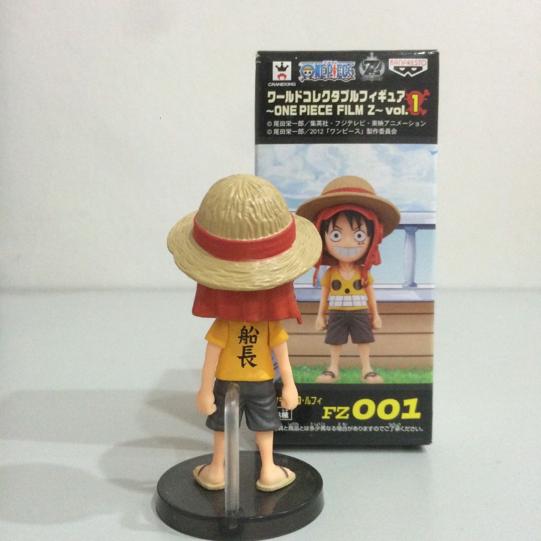 WCF ONE PIECE LUFFY FILM Z, Hobbies & Toys, Collectibles & Memorabilia ...