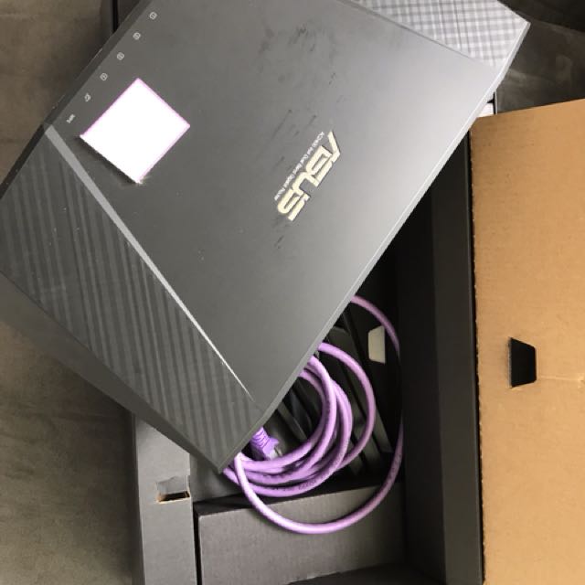 Asus router, Computers & Tech, Parts & Accessories, Networking on Carousell