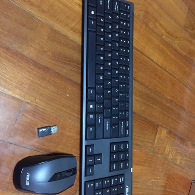 Asus wireless keyboard, Computers & Tech, Parts & Accessories, Computer Keyboard on Carousell