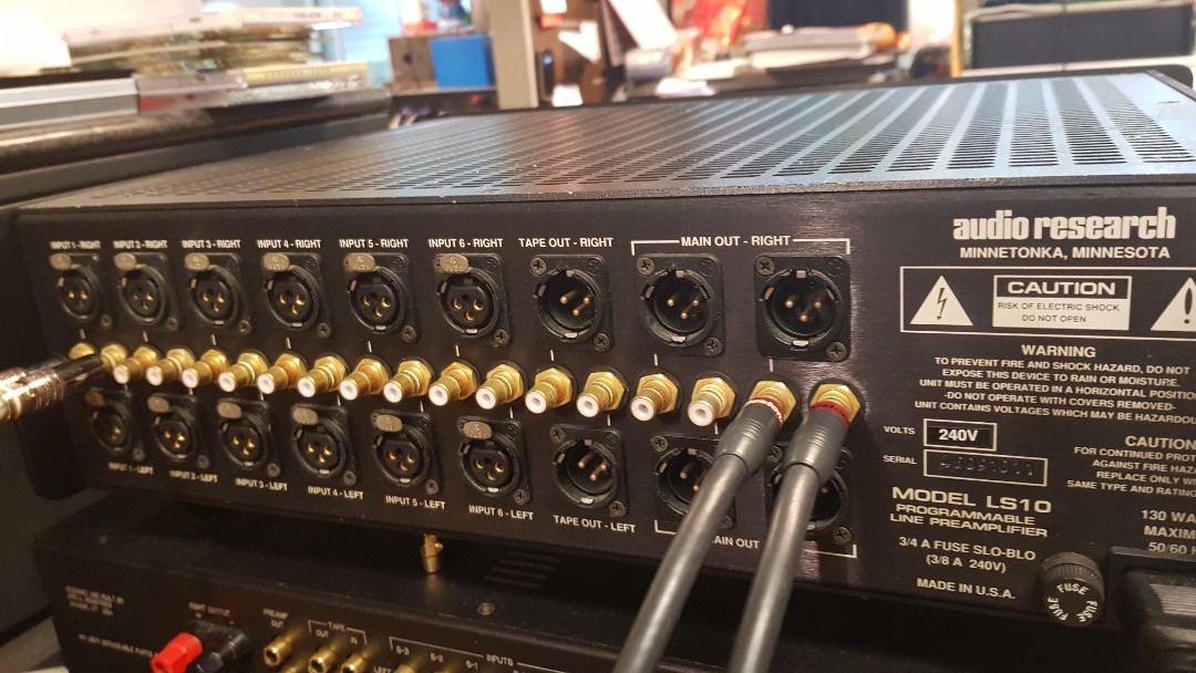Audio research ls10 HD line stage preMplifier, Audio, Other Audio ...