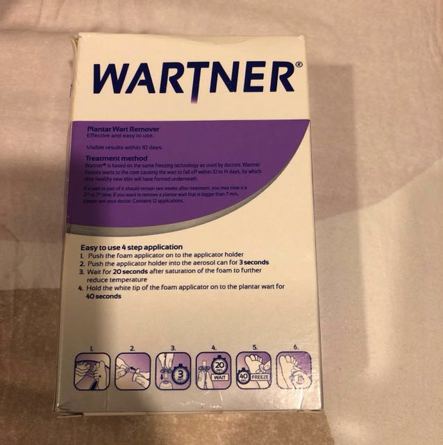 BNIB Wartner Plantar Wart Remover - Cryotherapy, Health & Nutrition ...