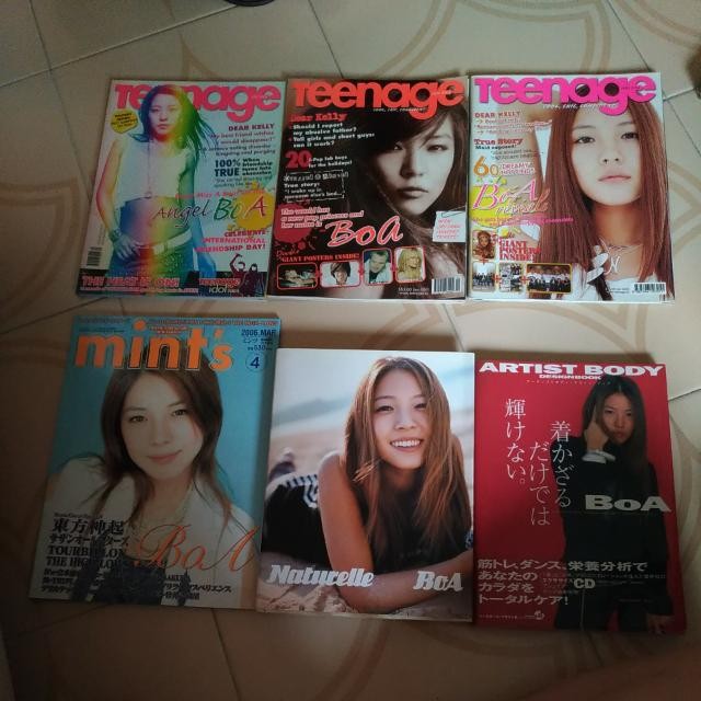 BoA Artist Book, Featured Magazine (Mint, Teenage), Hobbies & Toys ...