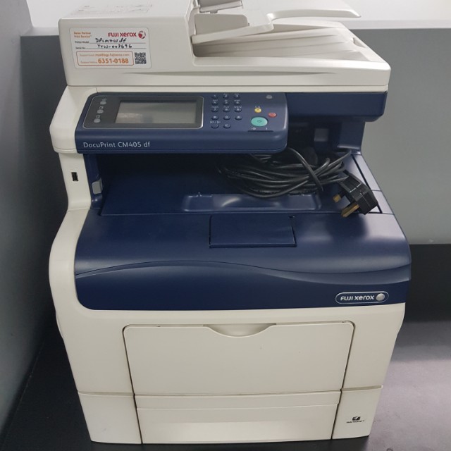 Fuji Xerox Printer CM405 df, Computers & Tech, Printers, Scanners ...
