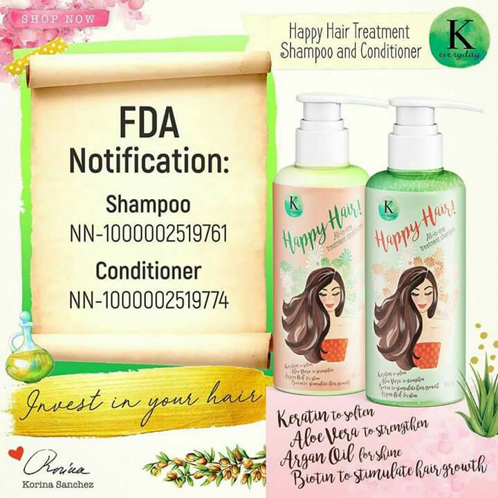 HAPPY HAIR SHAMPOO & CONDITIONER, Beauty & Personal Care, Hair on Carousell