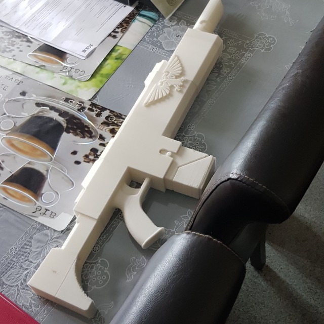 LASGUN PROP 3D PRINTED, Hobbies & Toys, Toys & Games on Carousell