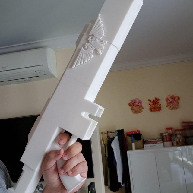 LASGUN PROP 3D PRINTED, Hobbies & Toys, Toys & Games on Carousell
