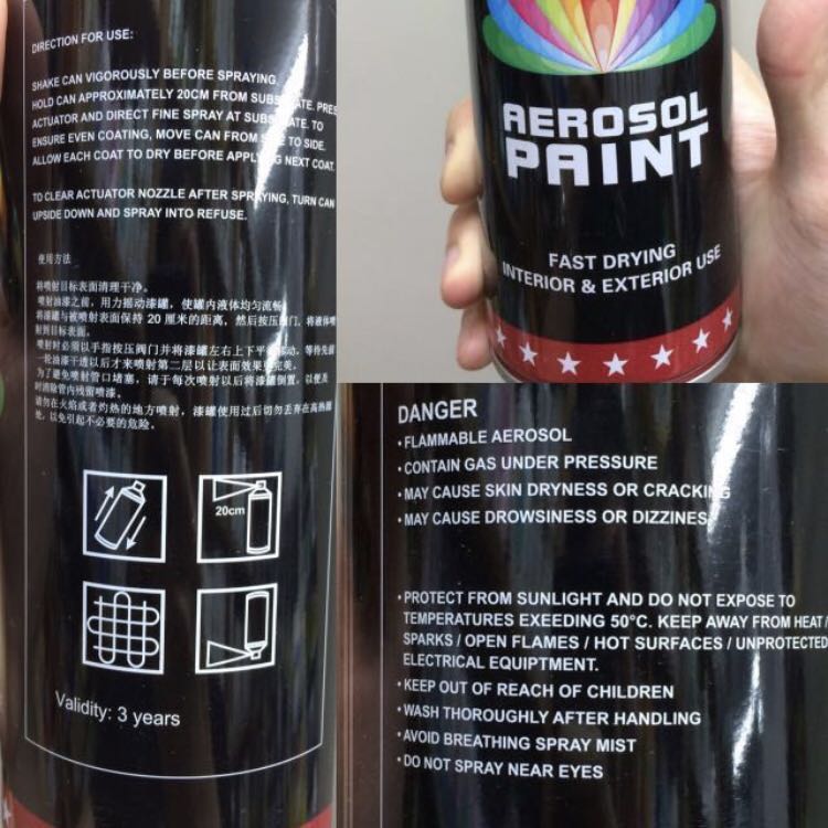 Orex Fast Dry Quality Spray Paint for Interior Exterior Matte Gloss ...